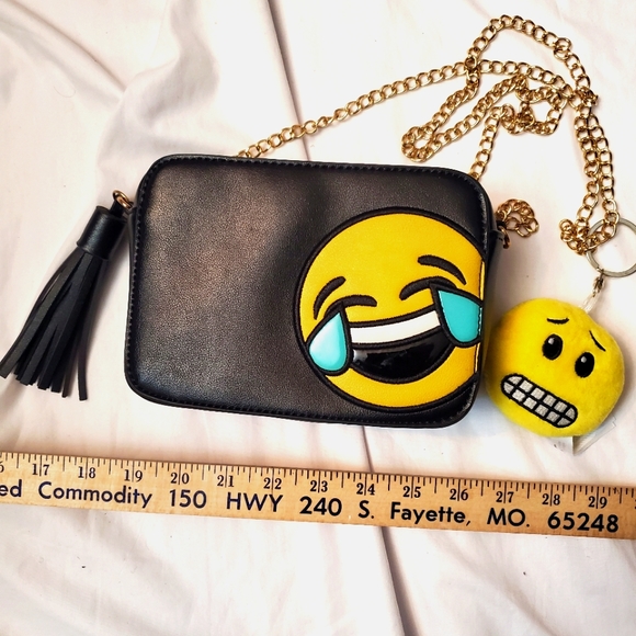 Olivia Miller | Bags | Olivia Miller Tears Of Joy Smiley Emoji ...